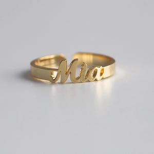 Personalized Name Ring/unique Handmade Custom Name Stainless Steel Ring ...