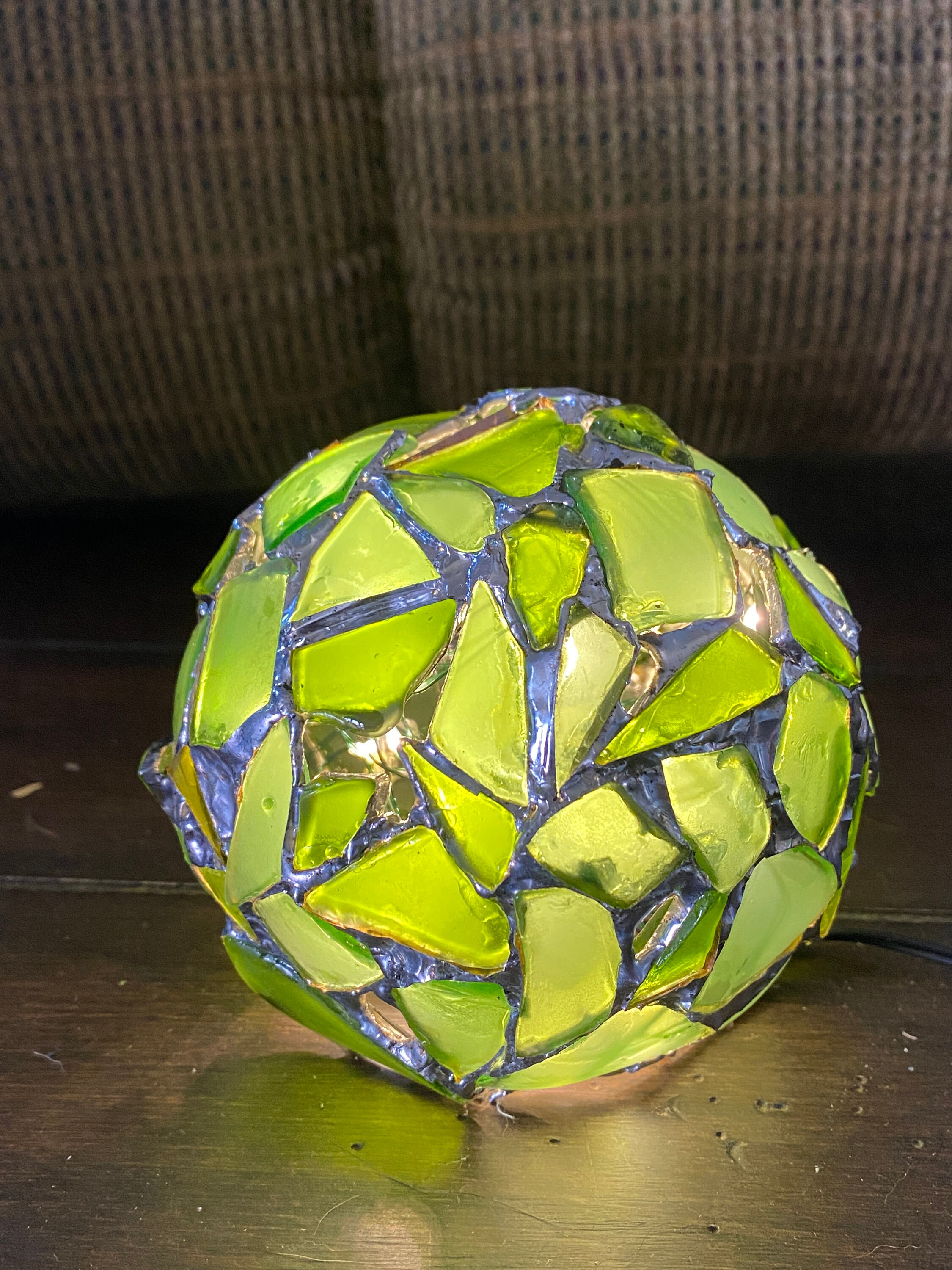 Seaglass Globe Night Light - Etsy