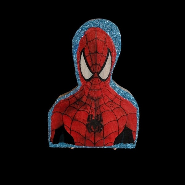 Spiderman Name Plate - Etsy