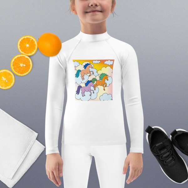 Girls Compression Shirt - Etsy