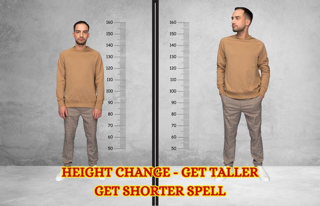 Height Change Get Taller Get Shorter Spell - Etsy