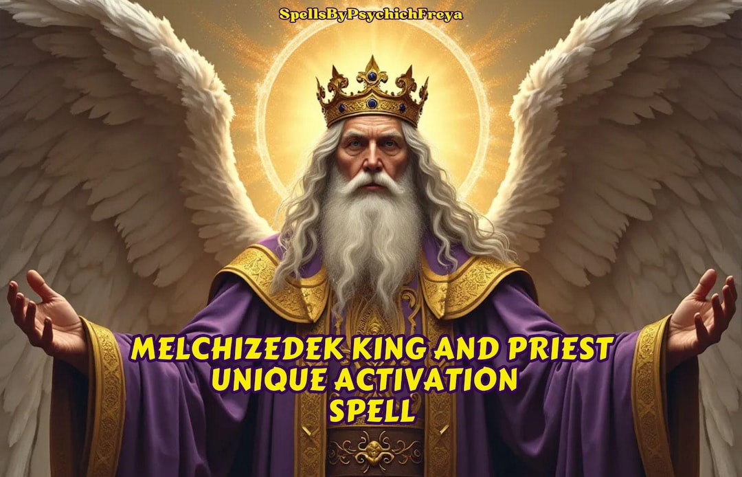 MELCHIZEDEK KING and PRIEST Unique Activation Spell – Unlock Ascended ...