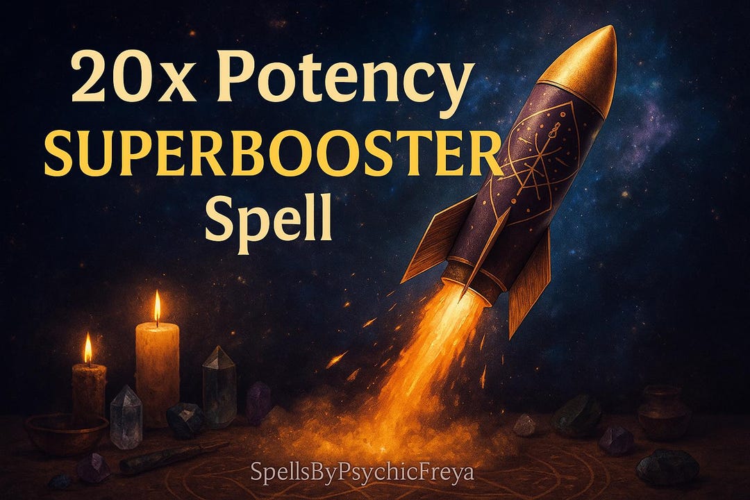 The Strongest SPELL SUPERBOOSTER, 20x Potency, Booster Spell ...