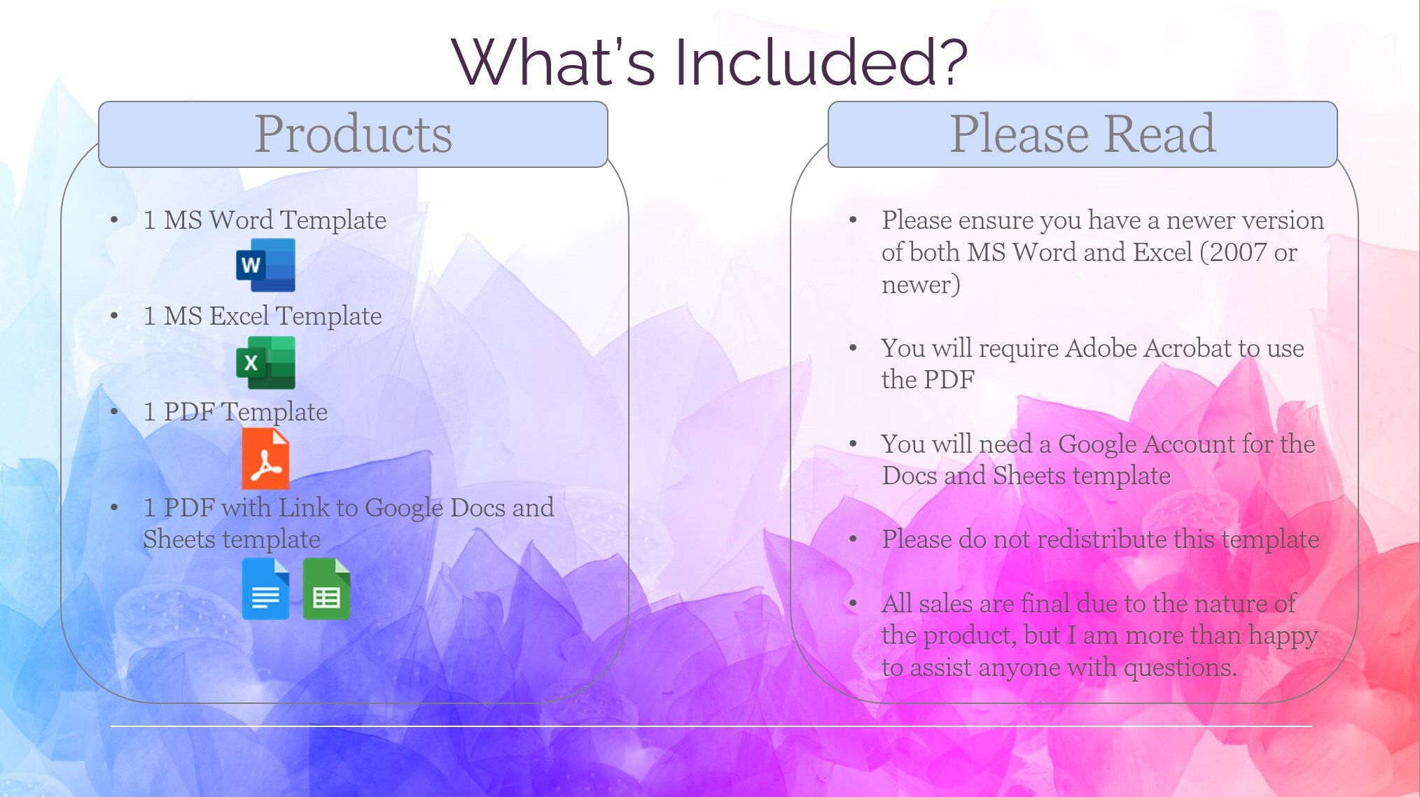 Invoice Template Pdf/google Docs/word. Business Invoice. Invoice Word ...
