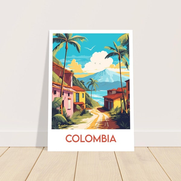 Colombia Poster - Etsy