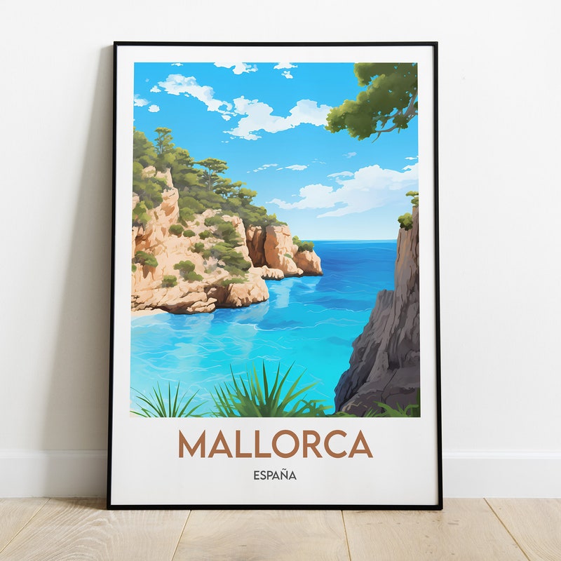 Mallorca Poster - Etsy UK