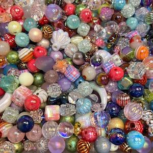 Bulk Bead Mix for Handmade Jewelry Crafts | Acrylic Bead Soup Mix ...