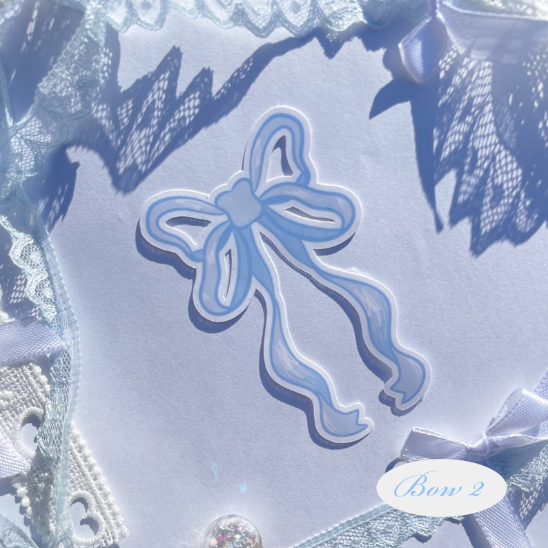Coquette/dollette Blue Bow Pack - Etsy