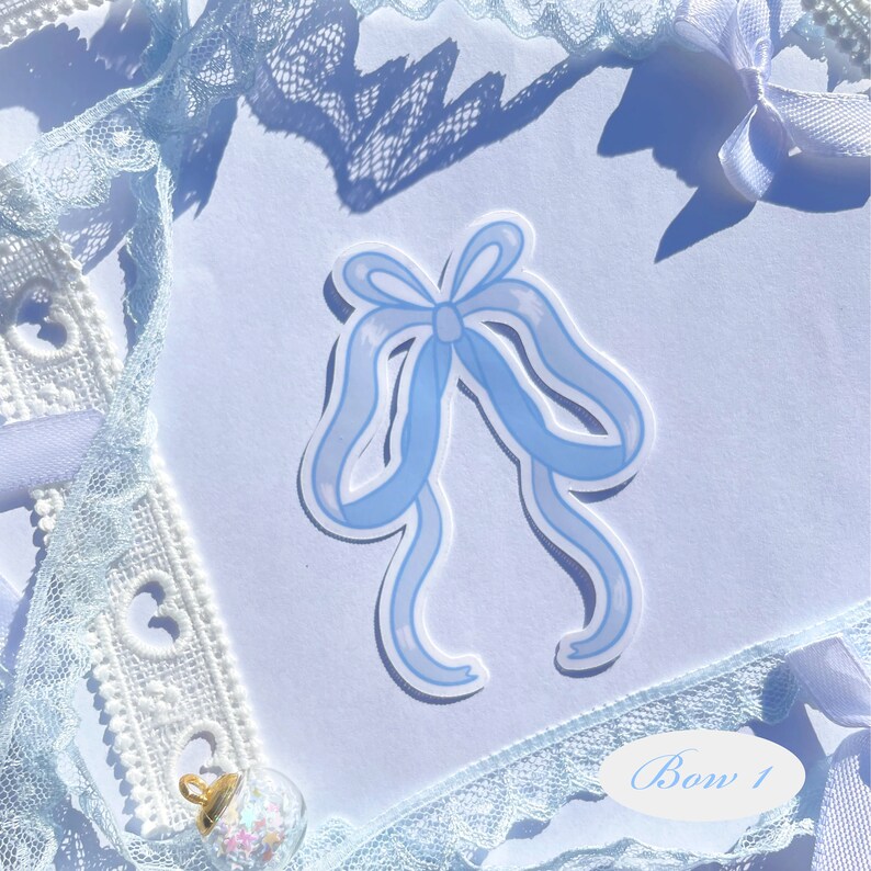 Coquette/dollette Blue Bow Pack - Etsy
