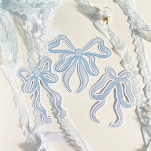 Coquette/dollette Blue Bow Pack - Etsy