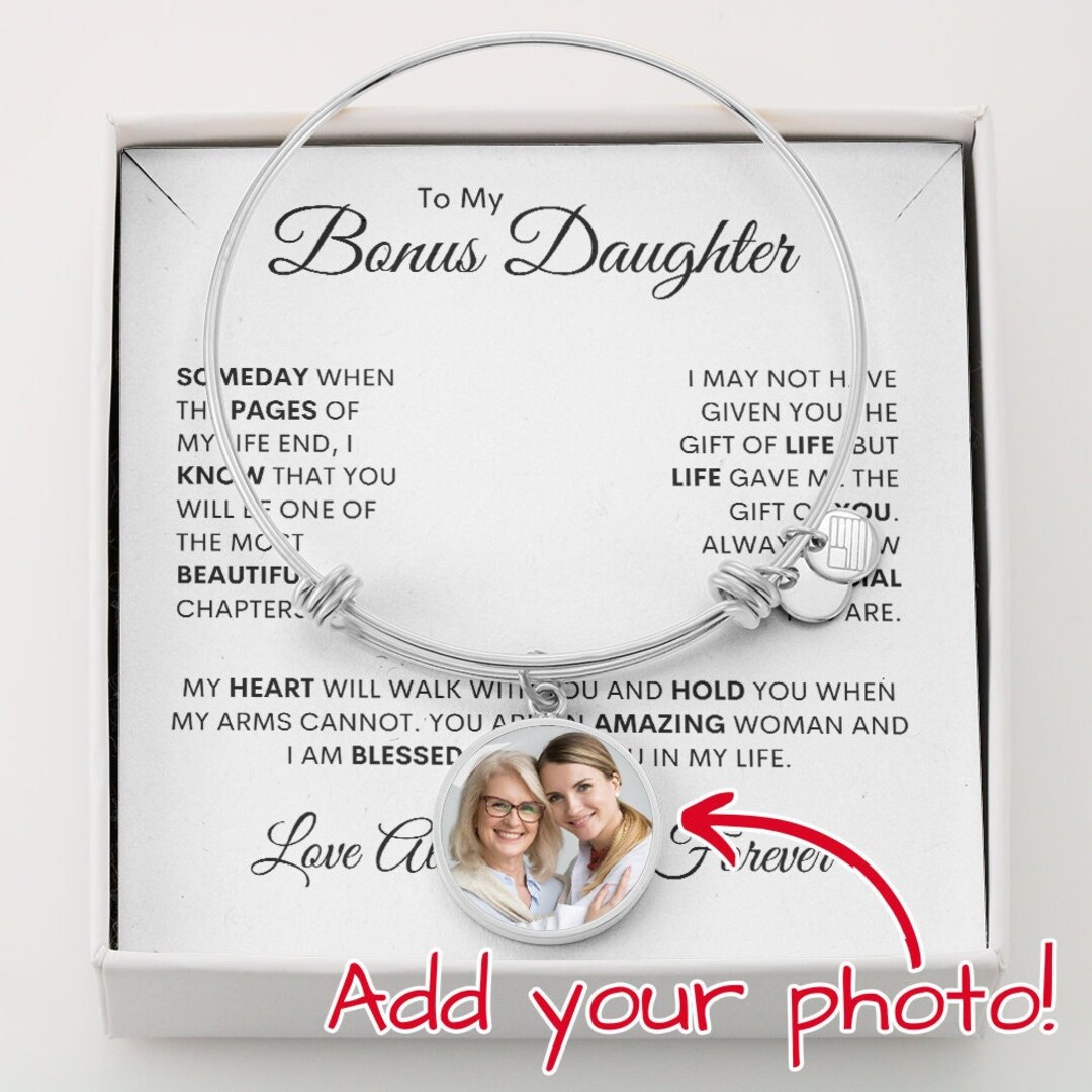 Bonus Daughter Gift to My Bonus Daughter Step Daughter Gifts From ...