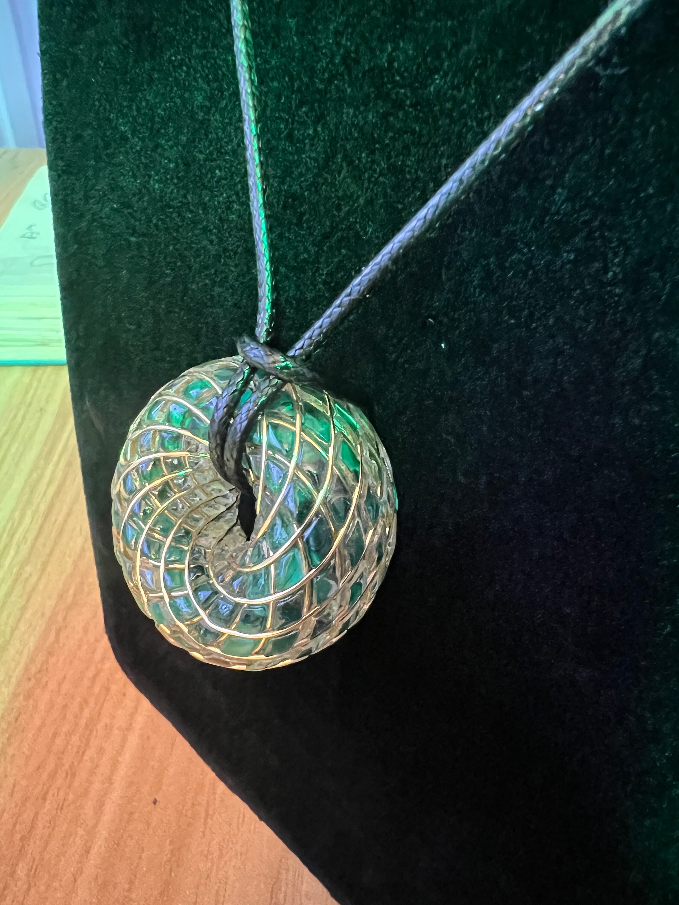 Itorus Iz 18K Gold Plated: Heart Stone Toroidal Crystal Vortex Coil ...