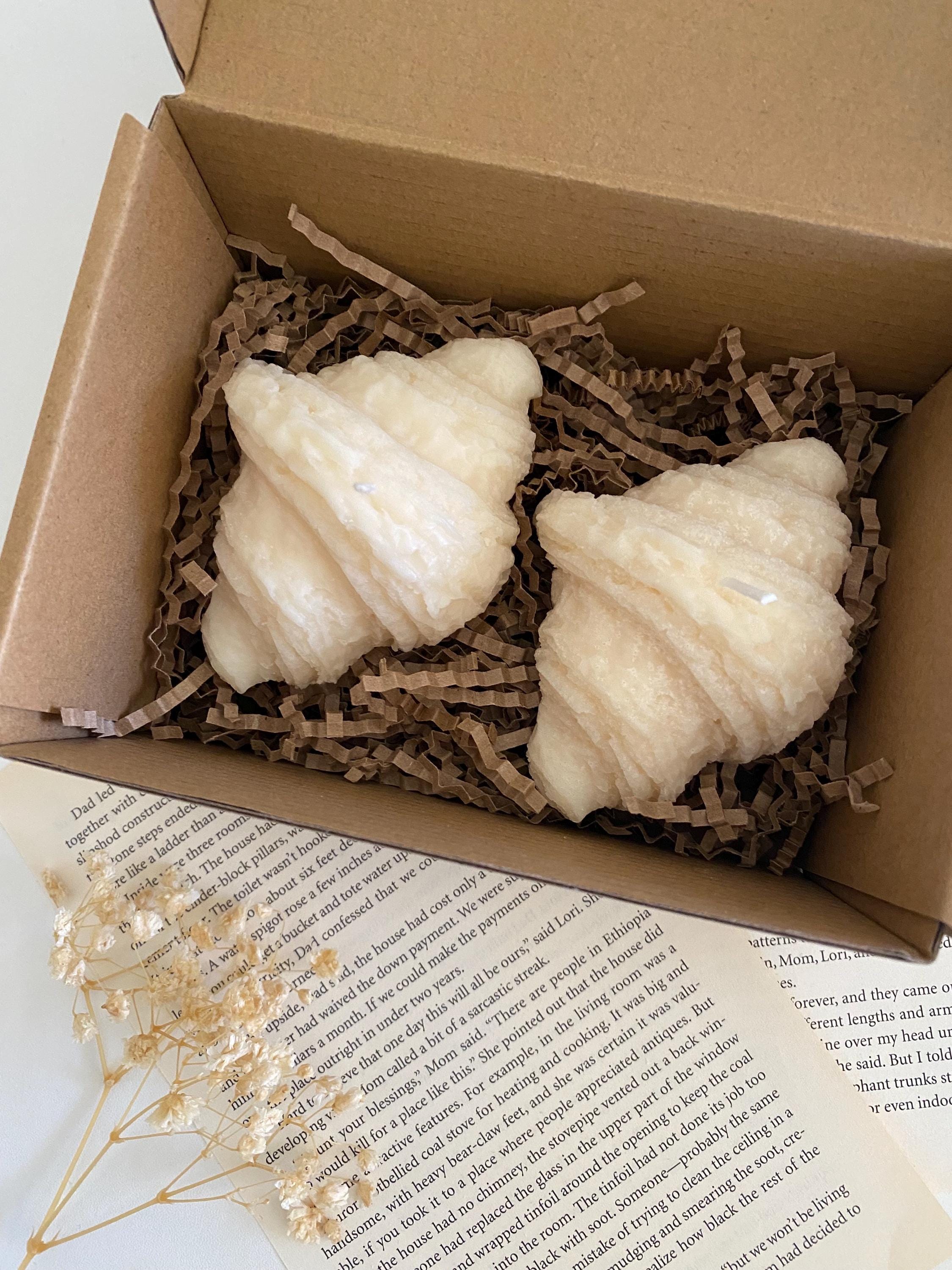 Croissant Candle | Pastry Candle | Bakery Candle | Food Candle | Soy ...