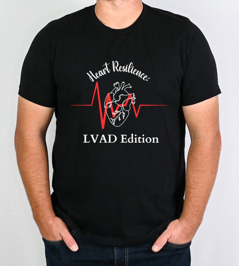 Camiseta LVAD para receptores de LVAD. Bomba cardíaca, Camiseta, Unisex ...