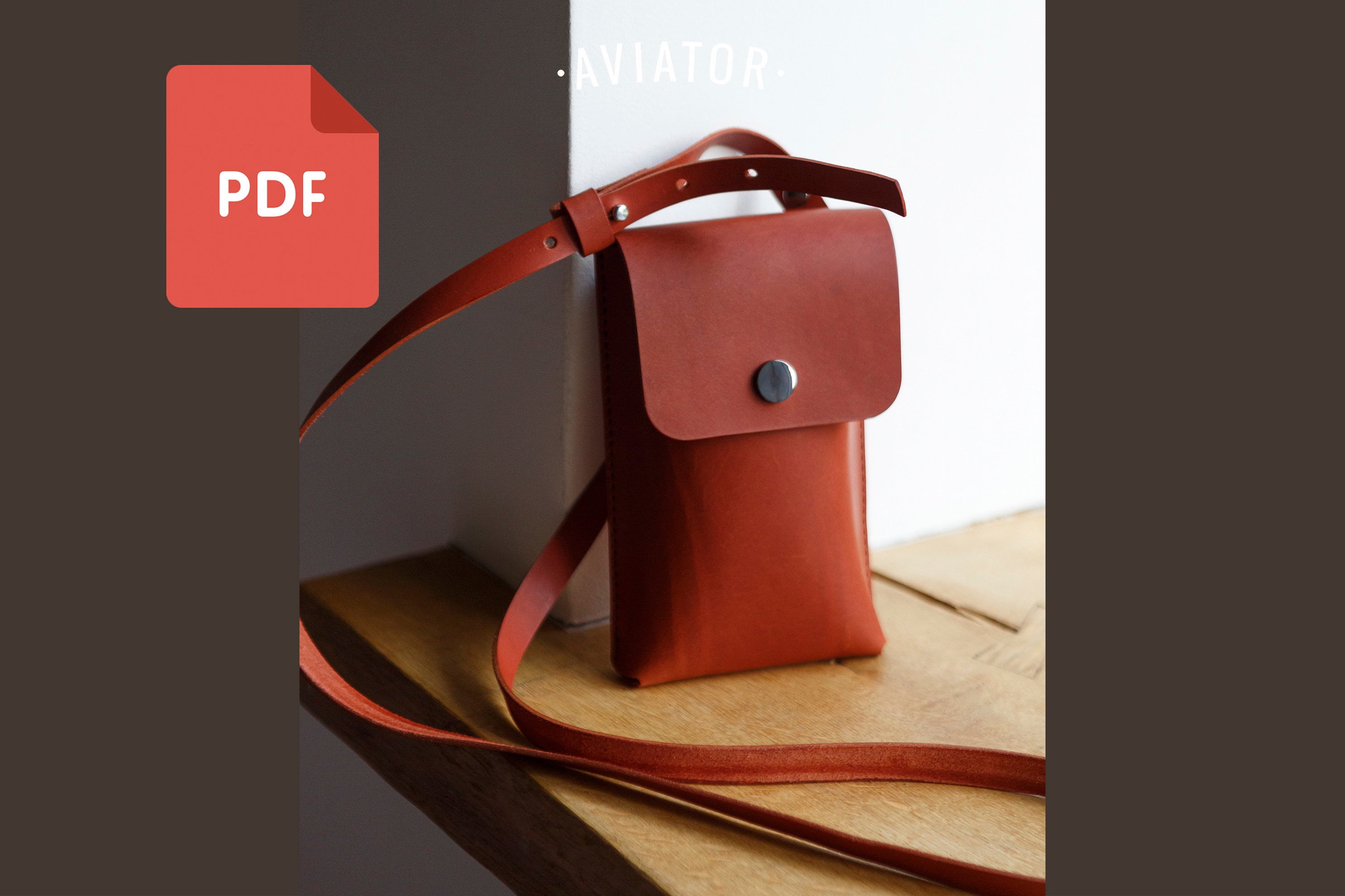 PDF Mini Bag Template Сrossbody Waist Bag Hip Bag Pattern 85 - Etsy