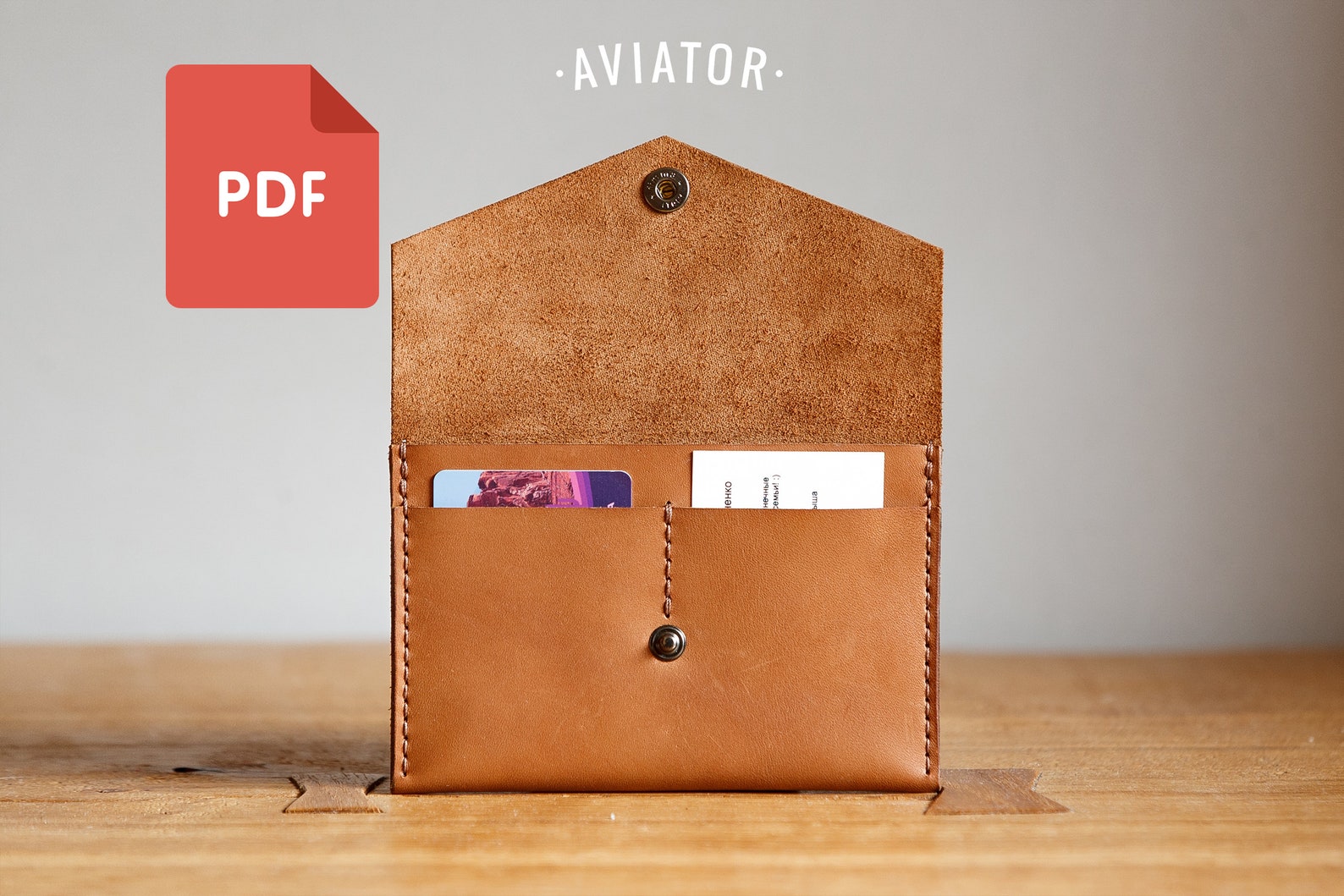 PDF Passport Wallet 2 Template Card Wallet PDF Pattern 17 - Etsy