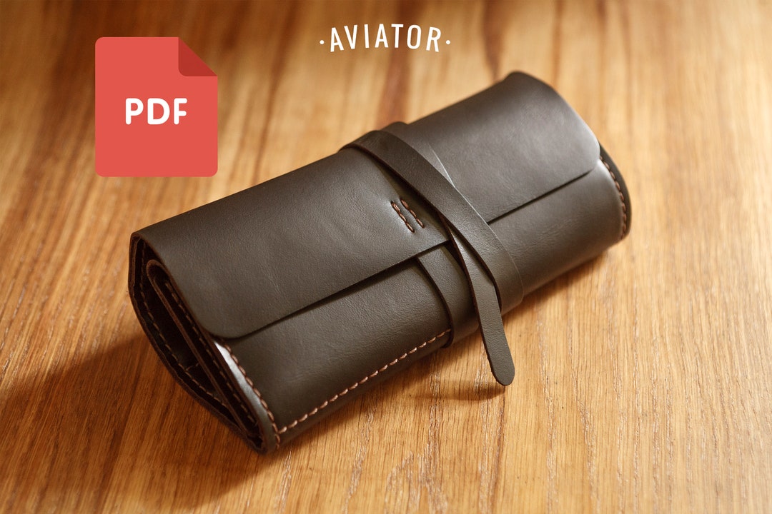 PDF Rolled Pencil Case - Template - Gift for Painter - Painter Case ...