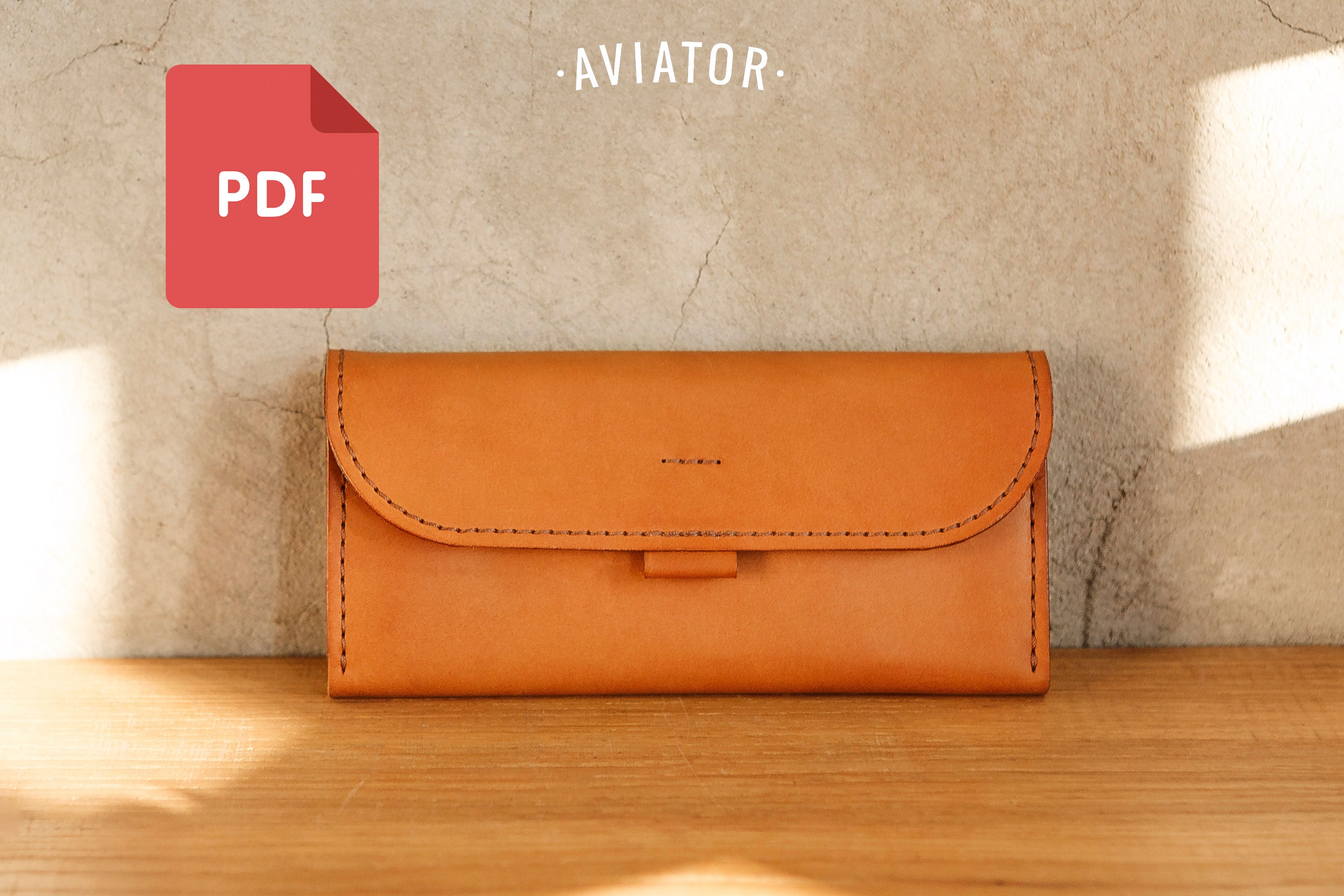 PDF Long Wallet #2 - Template - Leather Clutch Wallet - Business Wallet ...