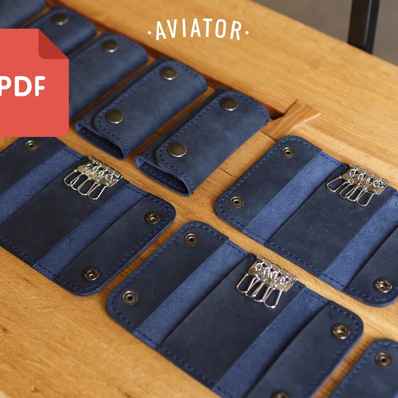 Leather Key Case - Etsy