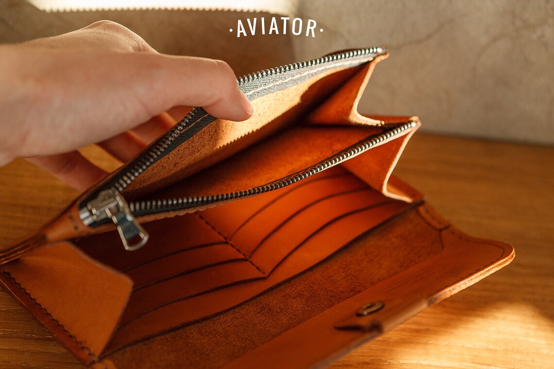 PDF Long Wallet #2 - Template - Leather Clutch Wallet - Business Wallet ...