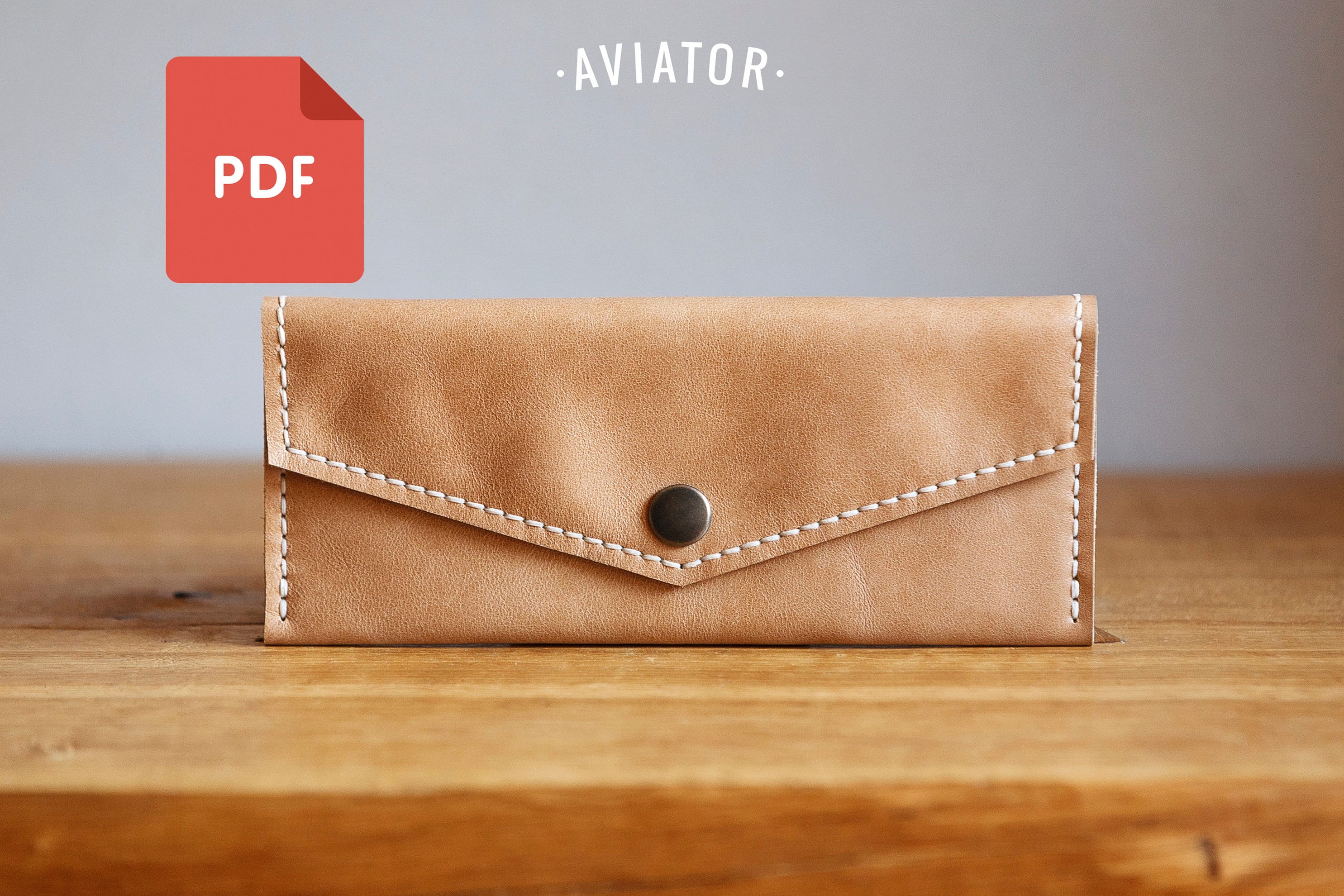 PDF Long Wallet 3 - Template - Leather Clutch Wallet - Pattern 58 - Etsy