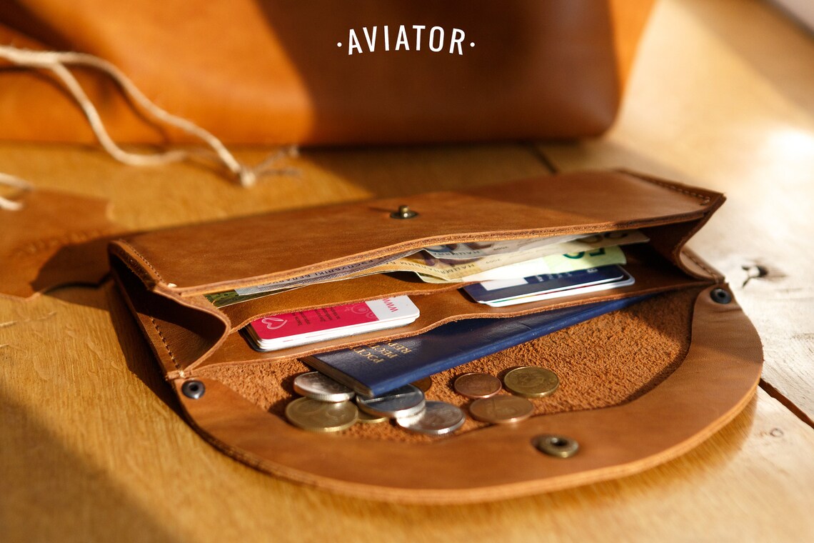 PDF Long Wallet 7 - Template - Leather Clutch Wallet - Business Wallet ...