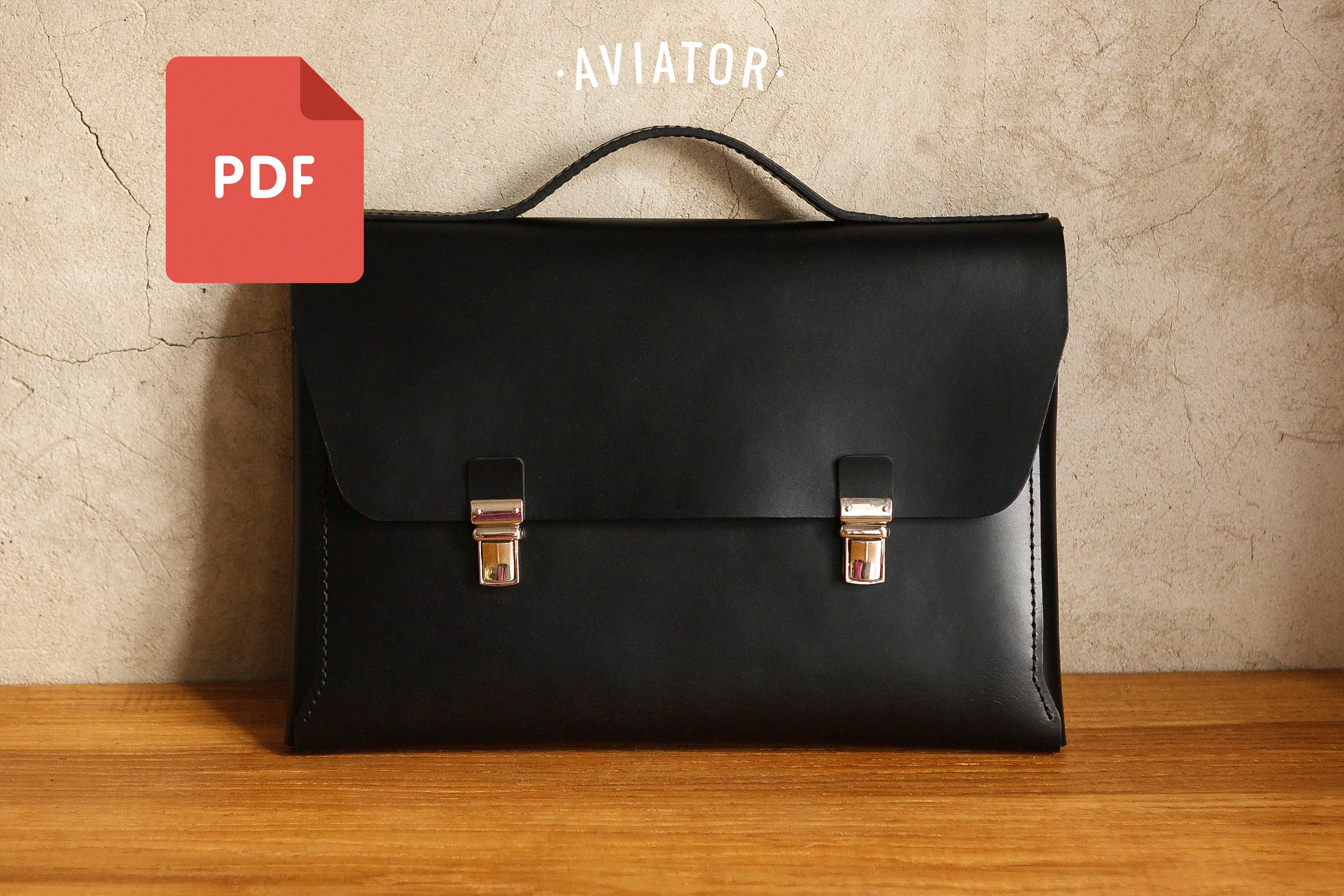 PDF Bag for Documents Template Men's Bag Papers Bag Pattern 98 - Etsy