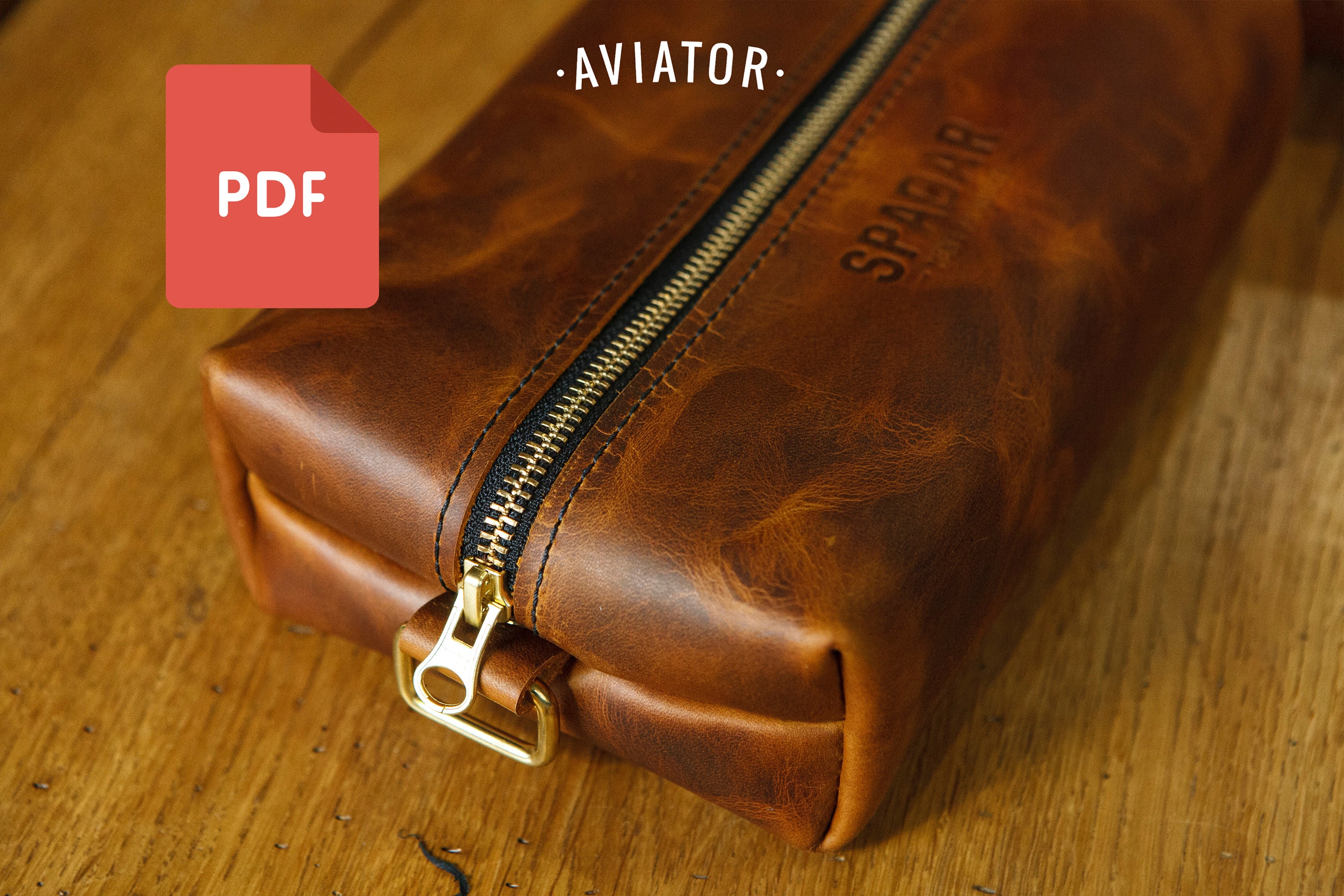 PDF Dopp Kit - Template - Gift for Man - Travel Bag - Grooming Kit ...
