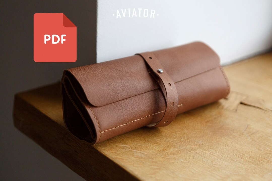 PDF Rolled Pencil Case 2 - Template - Gift for Painter - Painter Case ...