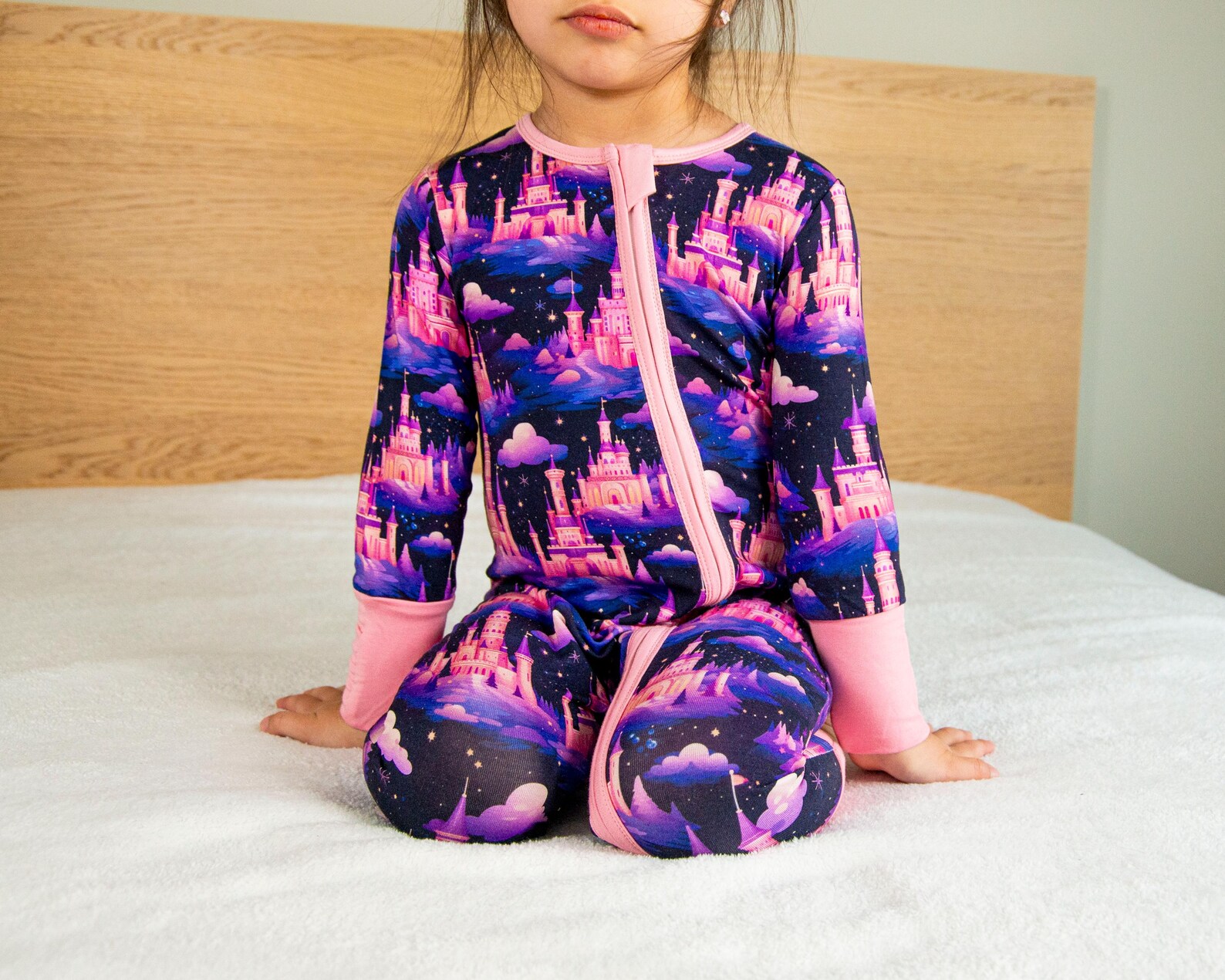 Midnight Magic Princess Bamboo Baby Pajamas Toddler Bamboo Magic Castle ...