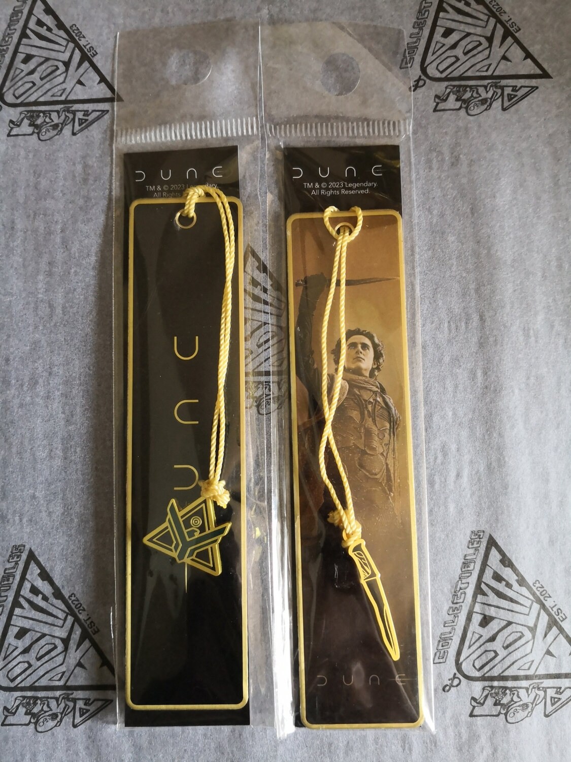 Dune Gift Bundle Metal Charm Bookmarks & Sandworm Paul Atreides House ...