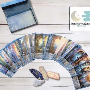 Printable Oracle Cards: High-quality "doors of Destiny" Deck, 300 DPI ...
