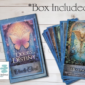 Printable Oracle Cards: High-quality "doors of Destiny" Deck, 300 DPI ...