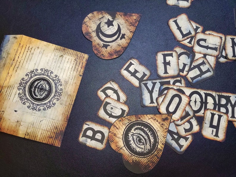 Printable Spirit Board Kit: Connect With the Spirit Realm, Similar to ...