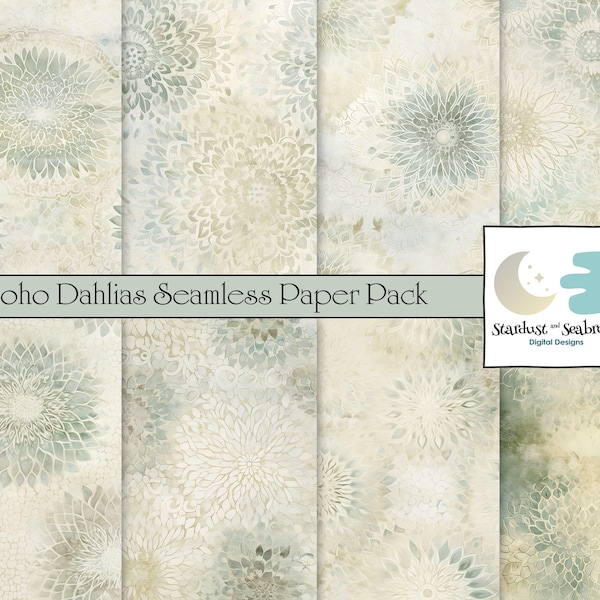 Dahlia Wallpaper - Etsy