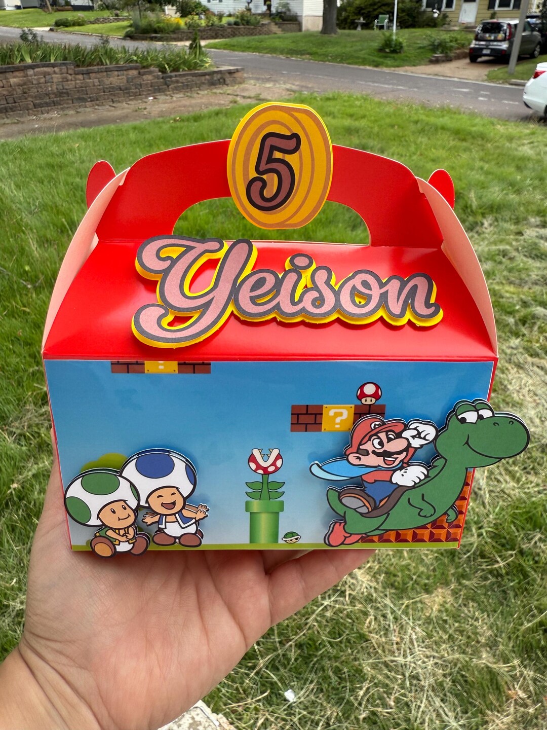 Video Game Favor Boxes | Personalized Birthday Favor Boxes | Custom ...