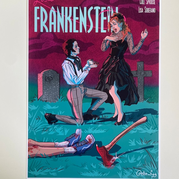 Lisa Frankenstein Film Poster - Etsy