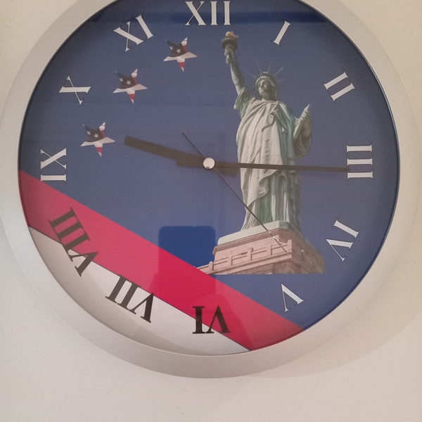 Statue of Liberty Wall Clock - Etsy