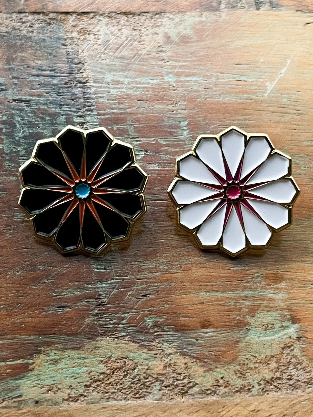 Islamic Art Pin Muslim Gift Pins Eid Mubarak Present Arabic Accessory ...