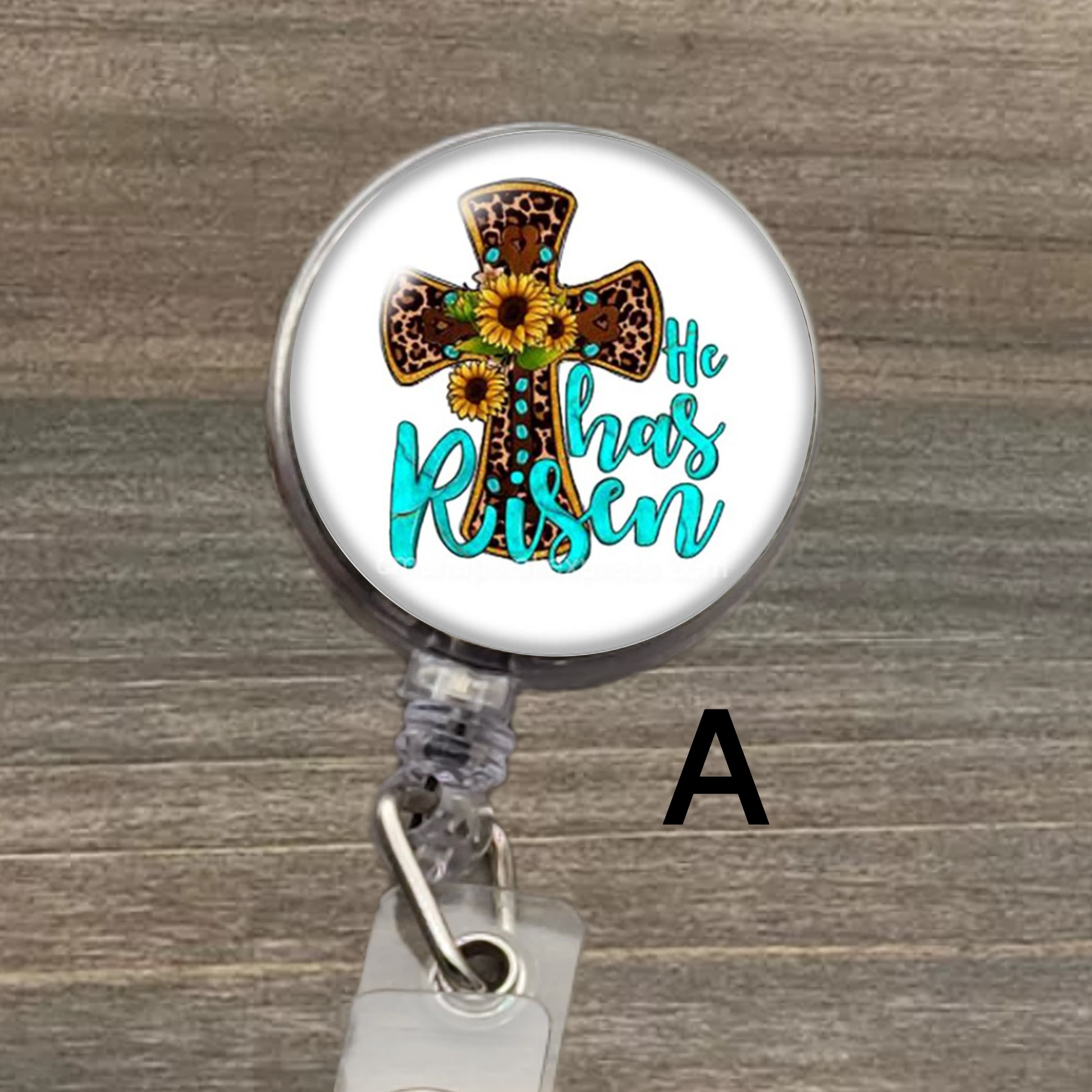 Religious Christian Praise Clip Badge Retractable Reel - Etsy