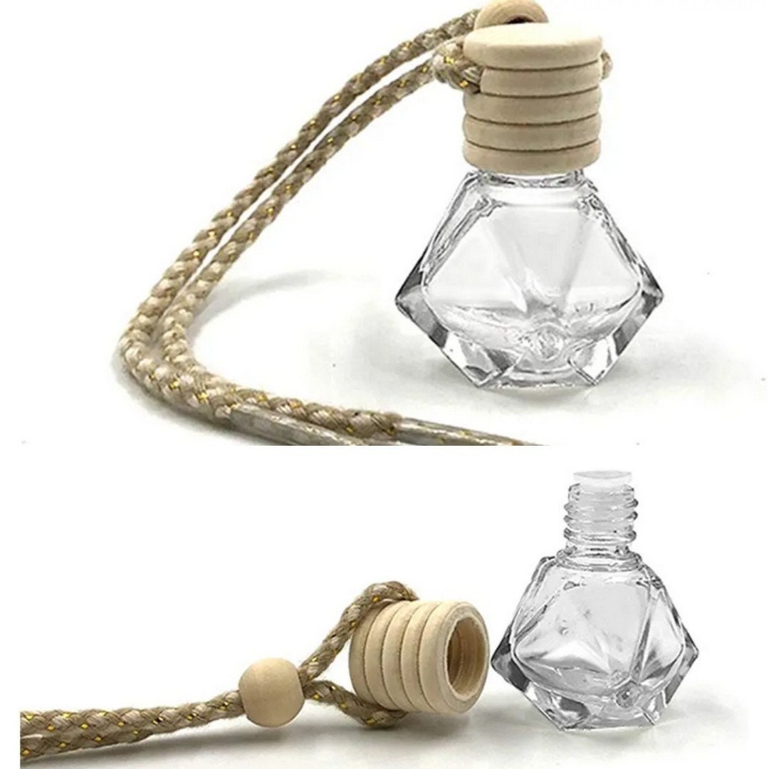 Hanging Car Empty Glass Air Fresheners Diffusers - Etsy