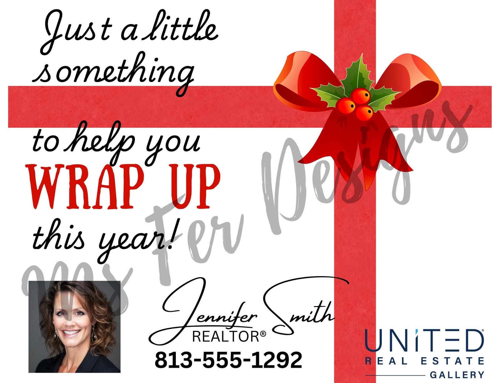 Something to Help You WRAP UP the Year| Canva Editable | Realtor ...