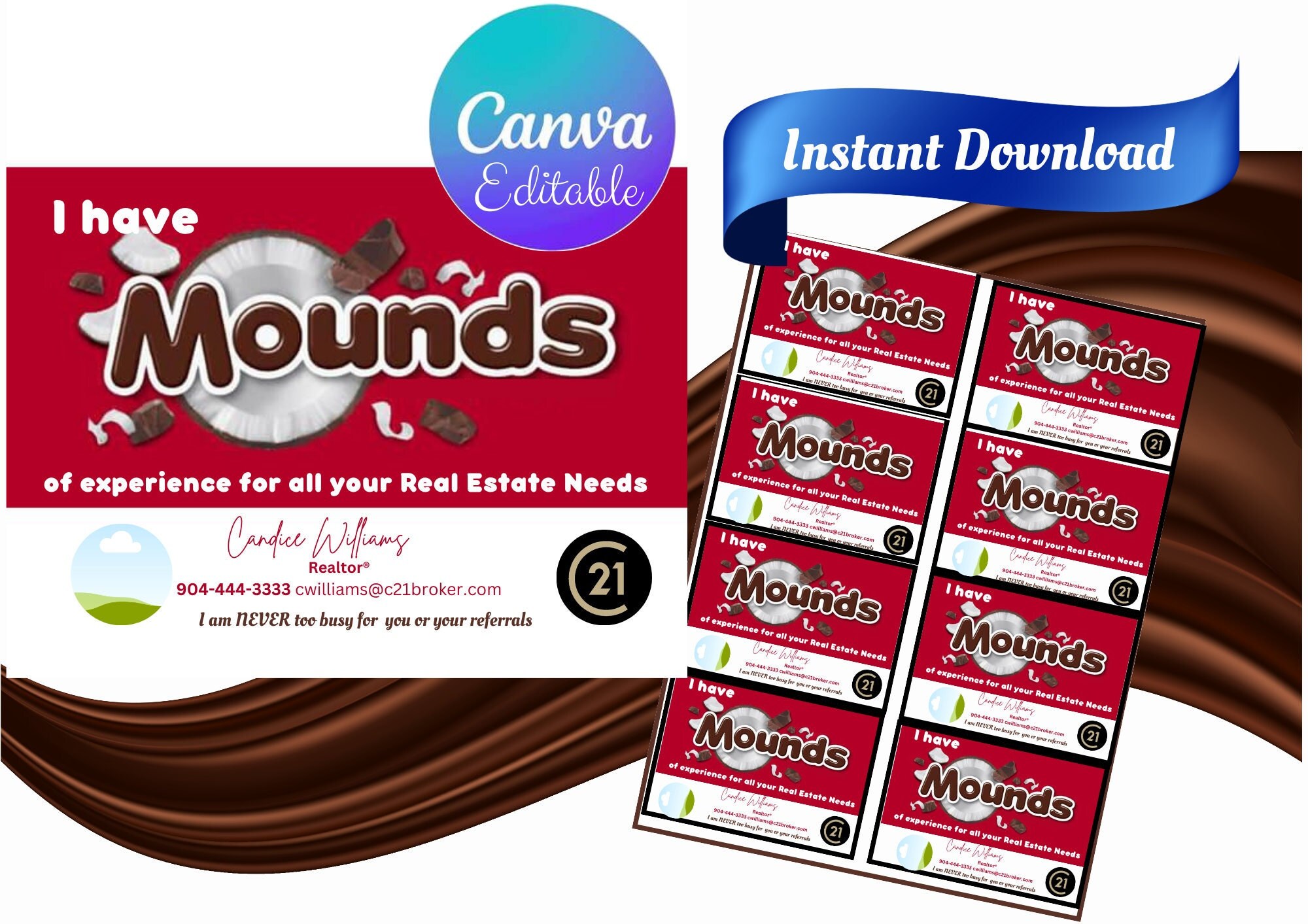 Mounds Candy Bar Logo