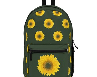 Sunflower Backpack - Etsy