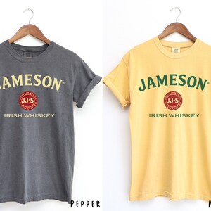 Jameson T-shirt Funny Drinking Shirt Jameson Irish Whiskey Comfort ...