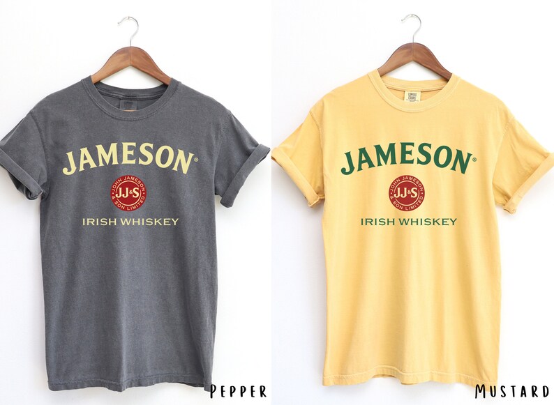 Jameson T-shirt Funny Drinking Shirt Jameson Irish Whiskey Comfort ...