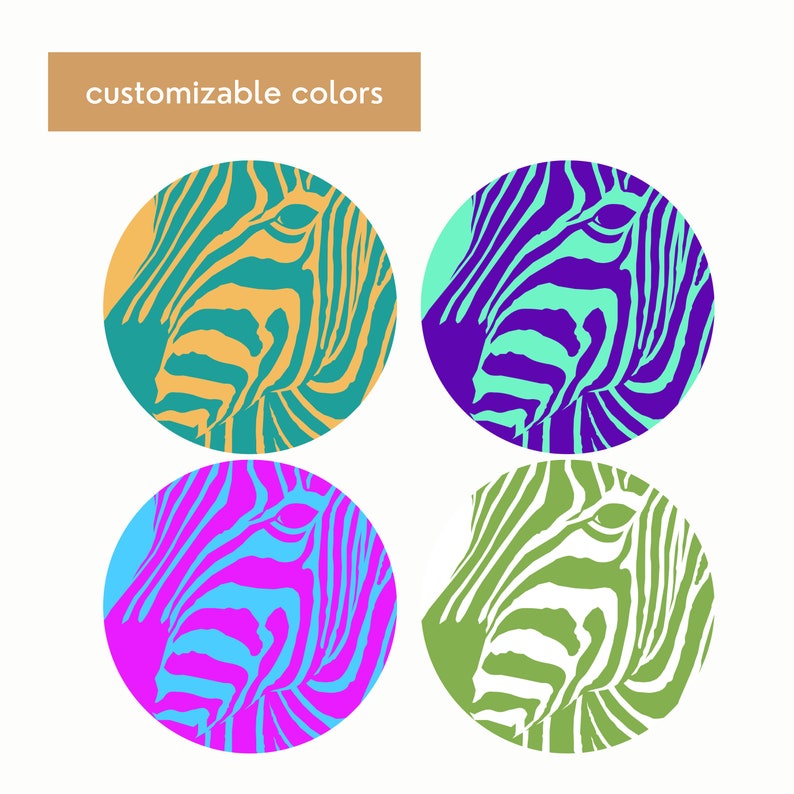 Black and White Zebra Hand Embroidery Pattern, PDF Instructions Digital ...