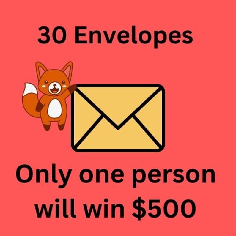 Mystery Envelope Fantastic Prize - Etsy