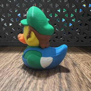3D Printed Duck Mario Luigi Video Game Plumber - Etsy