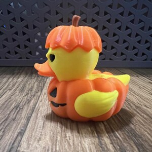 3D Printed Duck Pumpkin Duck Spooky Halloween - Etsy